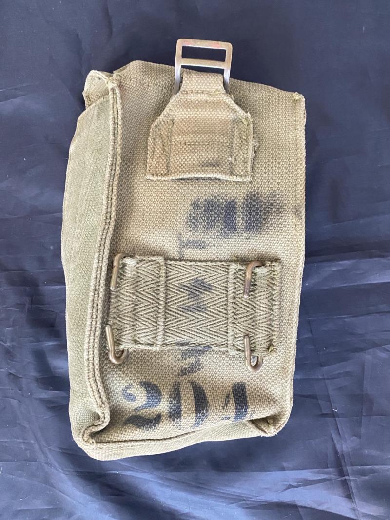Chase Militaria | WW2 BRITISH MK.III 37 PATTERN AMMO/UTILITY POUCH
