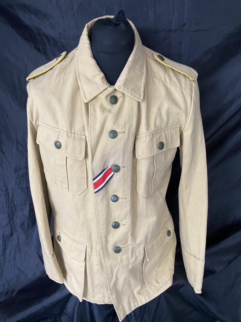 Chase Militaria | REPRODUCTION WW2 GERMAN LUFTWAFFE TROPICAL TUNIC