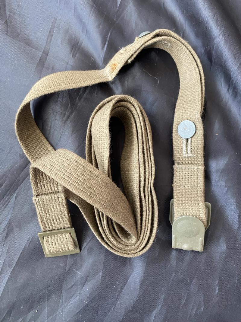 Chase Militaria | WW2 GERMAN GAS MASK TIN STRAP