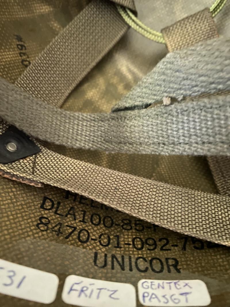 Chase Militaria | U.S. GENTEX PASGT KEVLAR HELMET