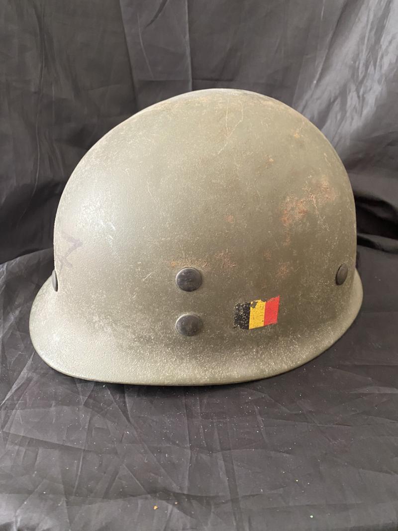 Chase Militaria | BELGIAN M71 PARATROOPER HELMET