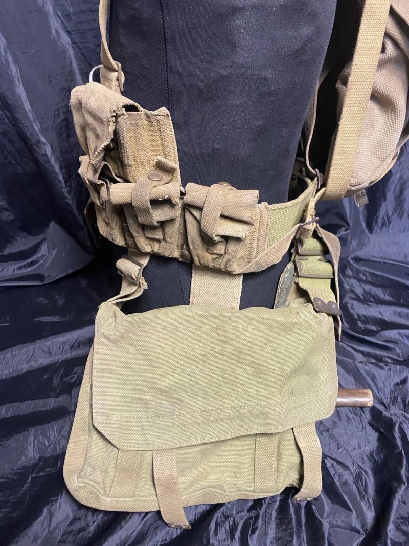 Chase Militaria | COMPLETE SET OF MIXED DATE PATTERN 1908 WEBBING