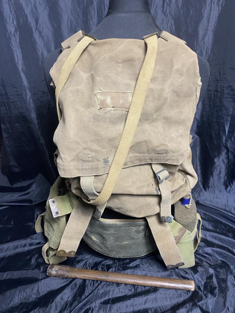 Chase Militaria | COMPLETE SET OF MIXED DATE PATTERN 1908 WEBBING