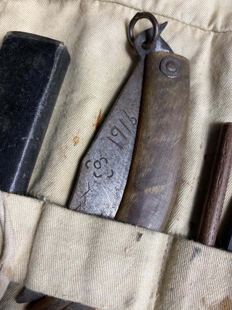 Chase Militaria | WW1 BRITISH HOLDALL (WASH ROLL)