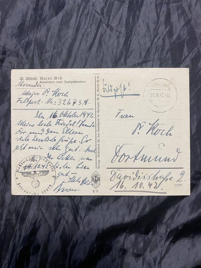 Chase Militaria | WW2 GERMAN POSTCARD