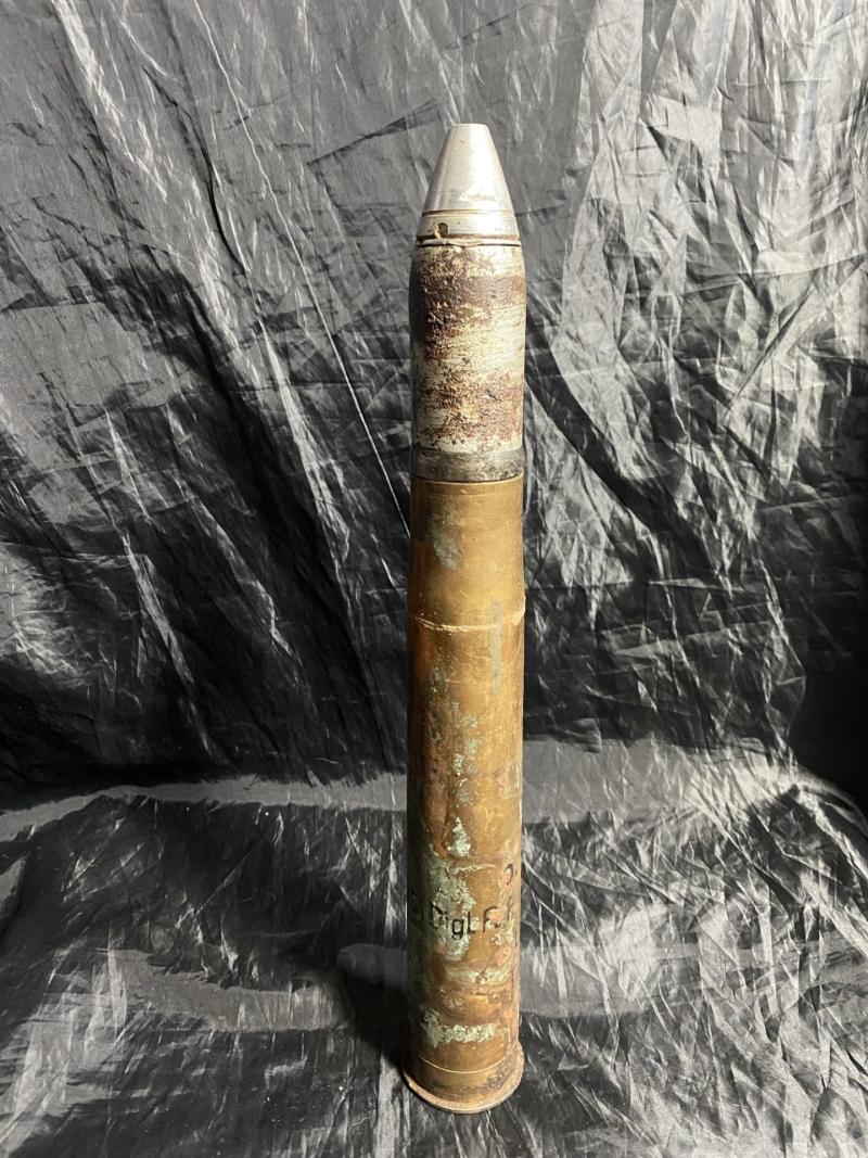 Chase Militaria | WW2 GERMAN 3.7CM PAK INERT ROUND