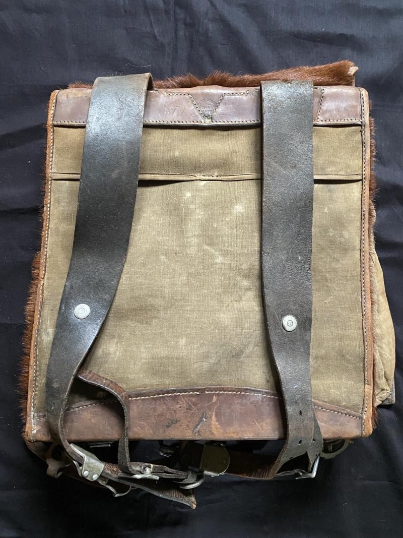 Chase Militaria | WW2 GERMAN M1934 TORNISTER BACK PACK (UNIT MARKED)