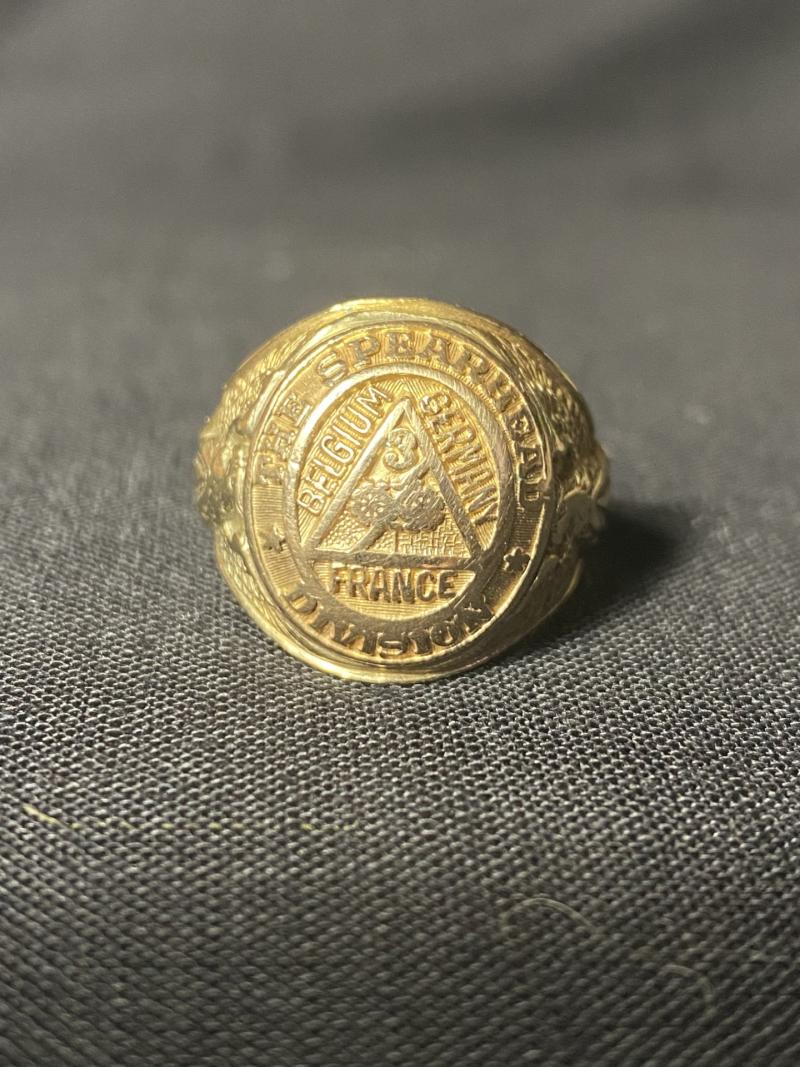 Chase Militaria | WW2 U.S. 10K 3RD ARMOURED TANK BATTALION SPEARHEAD ...
